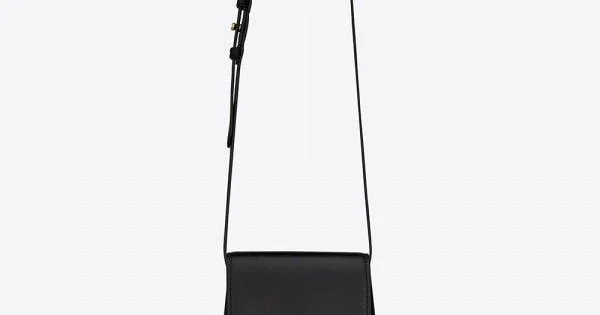 Knockoff YSL Saint Laurent Kaia North South Bag Black Replica